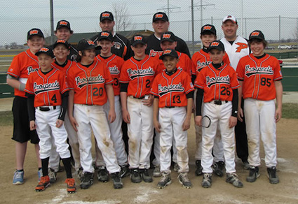 Lincoln-Way Prospects Travel Baseball - 2013 12U Baseball Team